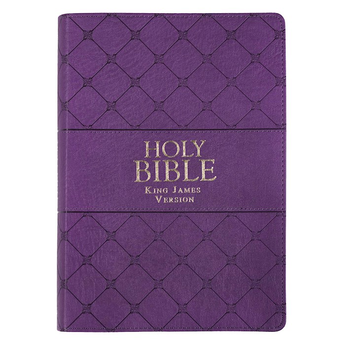 Shop The Word KJV Super Giant Print Bible Purple Faux Leather By KJV Shop The Word KJV Super Giant Print Bible Purple Faux Leather By KJV